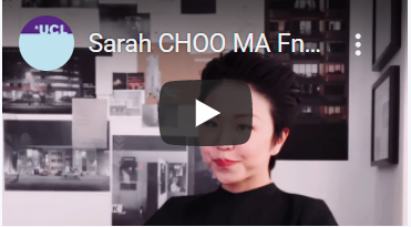How Sarah Choo learnt to express herself - News at UCL 12659